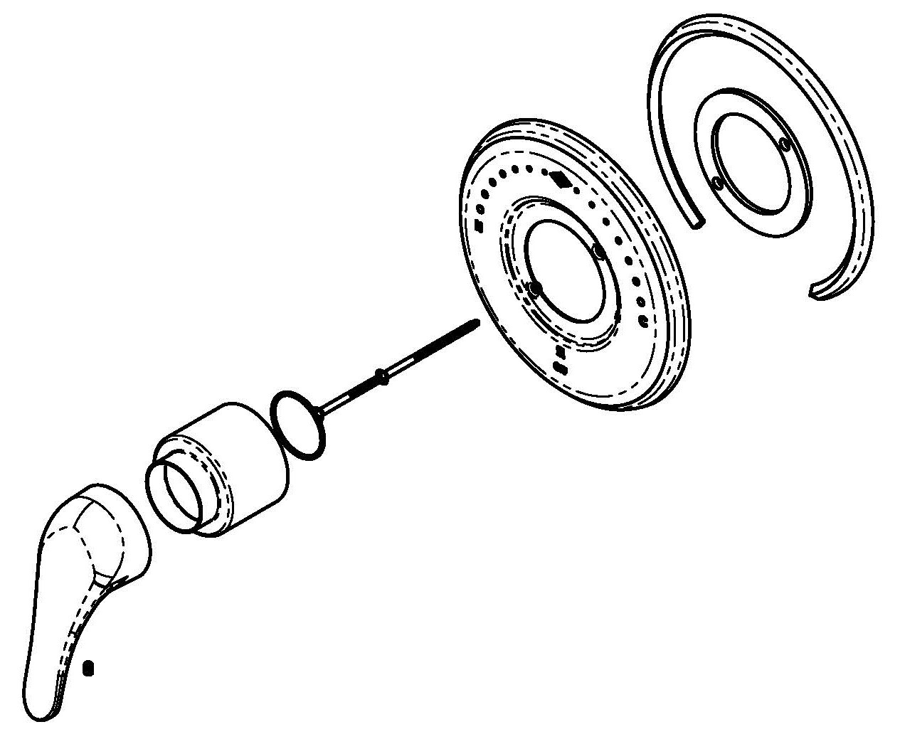 Tri-Lever Handle Details: SV16, WHSV16, Type "8" Shower Mixing Valve ...